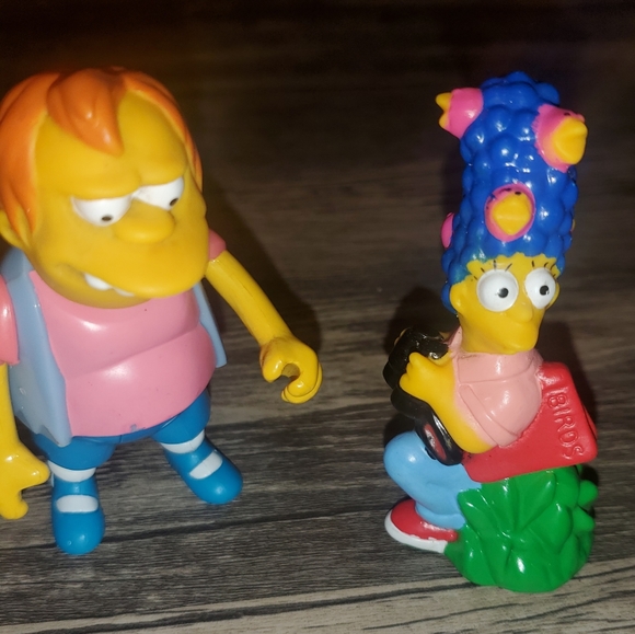 Disney | Toys | Vintage 99 Marge And Nelson Muntz From The Tv Show The ...